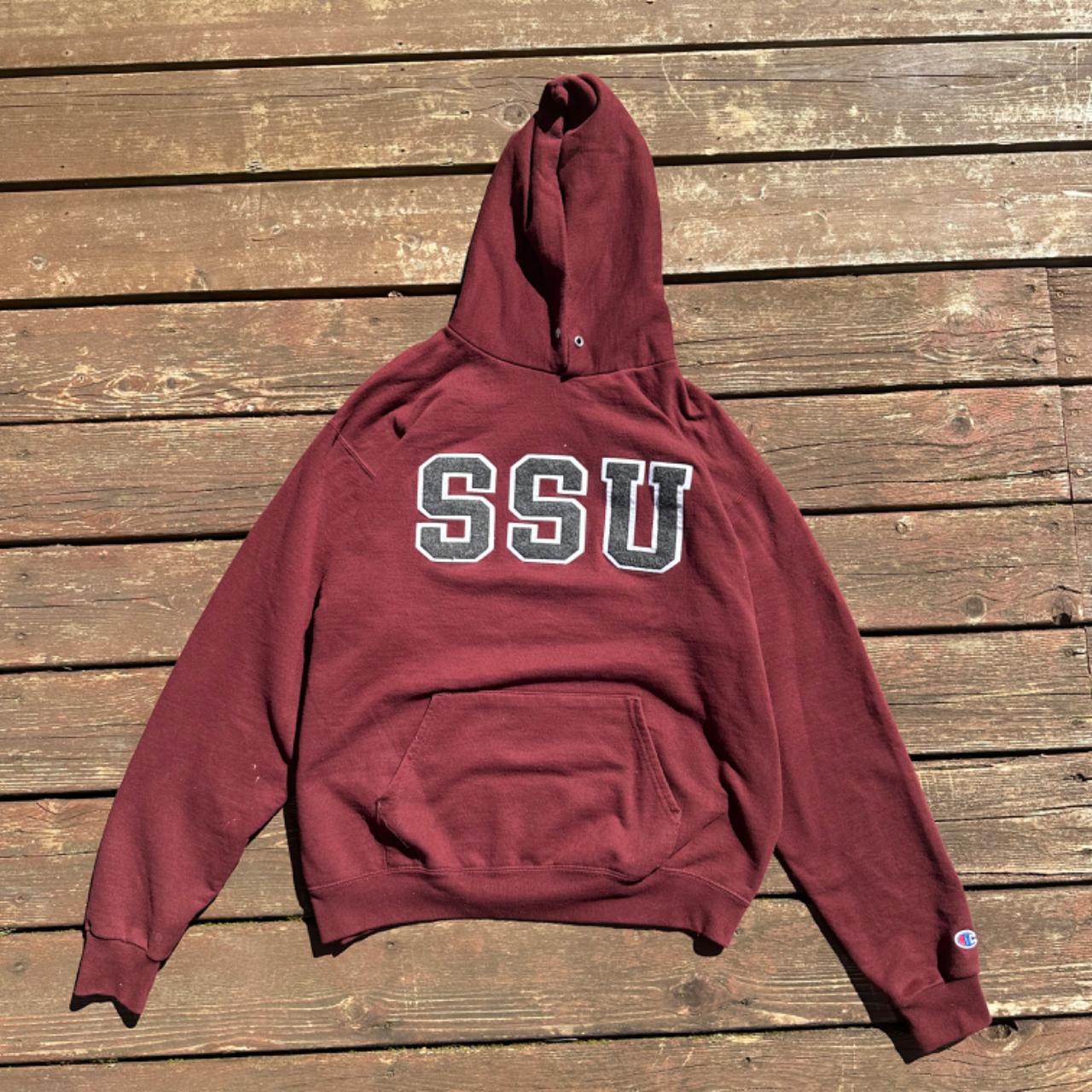 SSU Vintage College Hoodie (L) #collegehoodie... - Depop