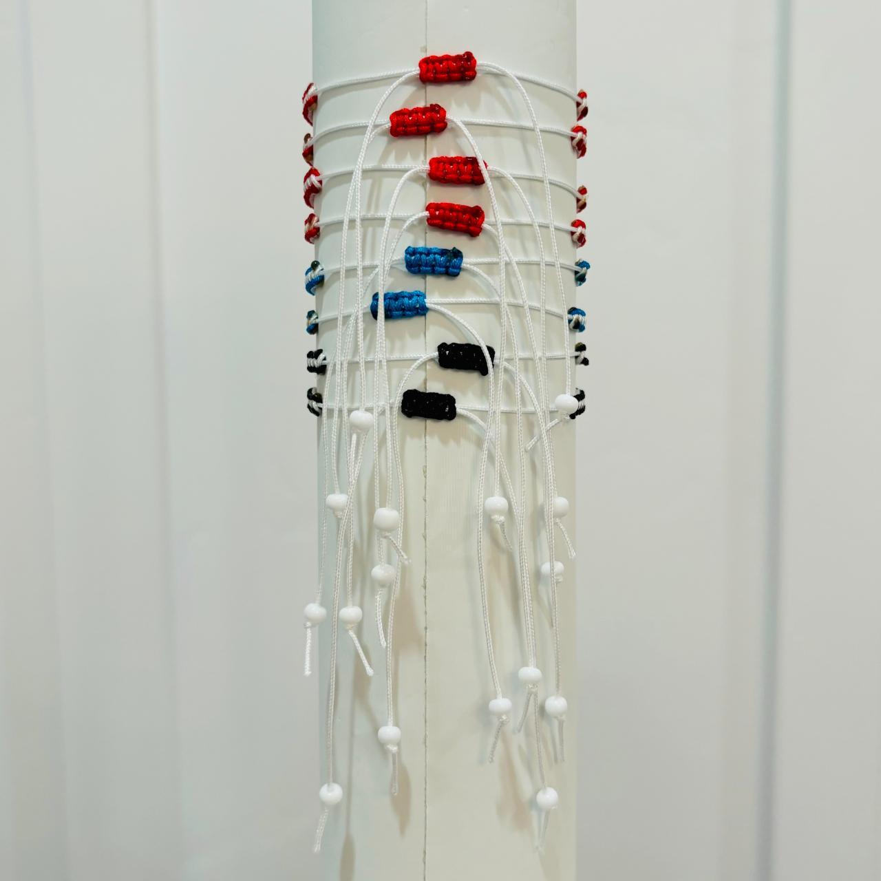 2 Handmade Custom Initial Bracelets All of these are... - Depop