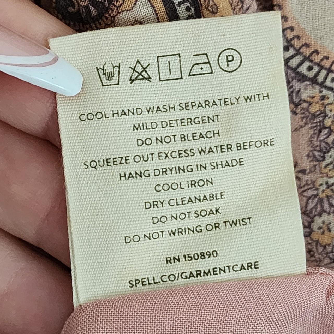 Spell x Elle Ferguson Rumor Ruffle Maxi M EUC ~ worn... | Depop