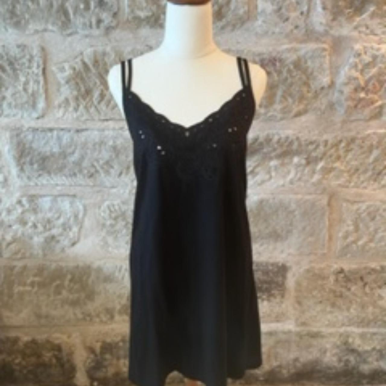 Mango Black Strappy Sundress Size M - Depop