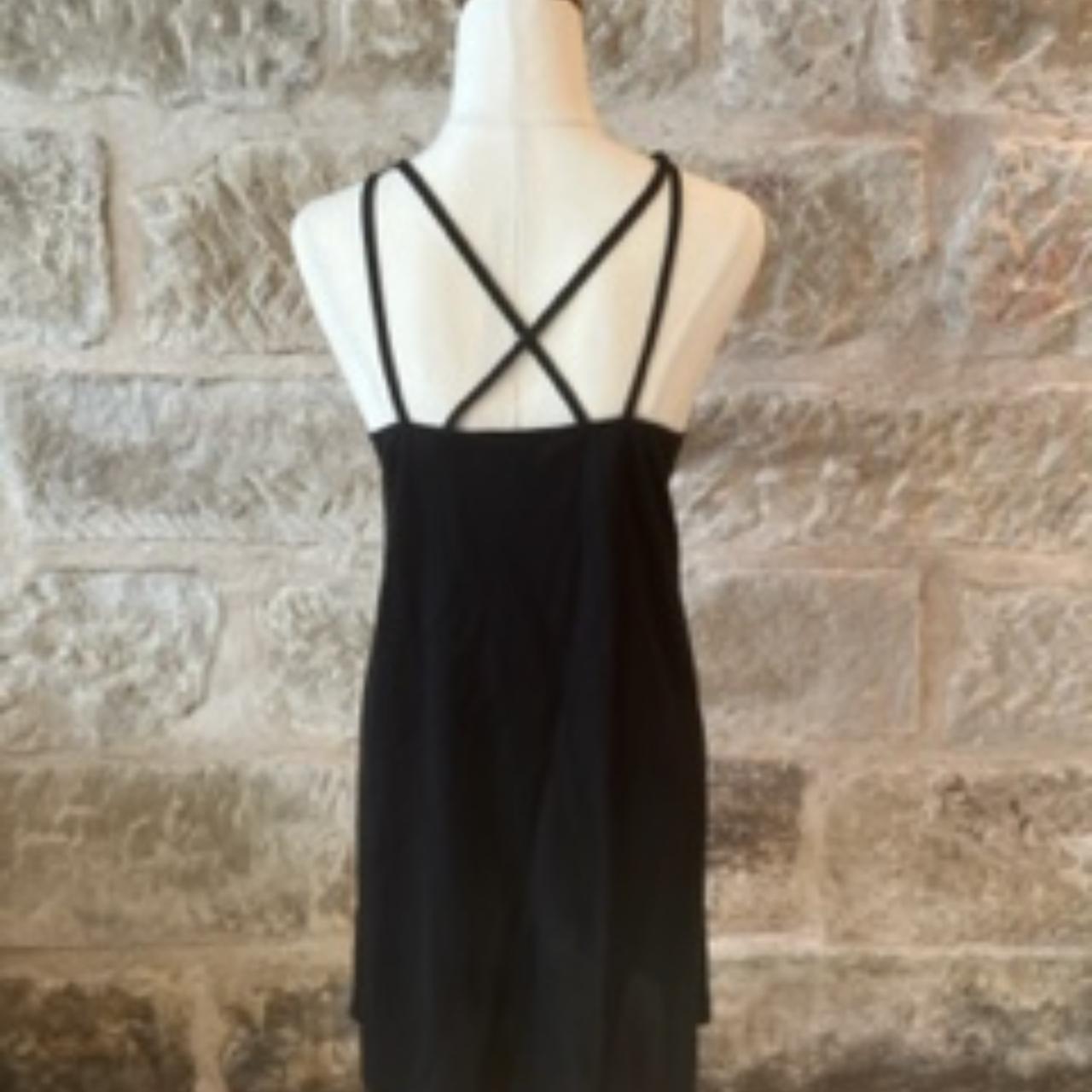 Mango Black Strappy Sundress Size M - Depop