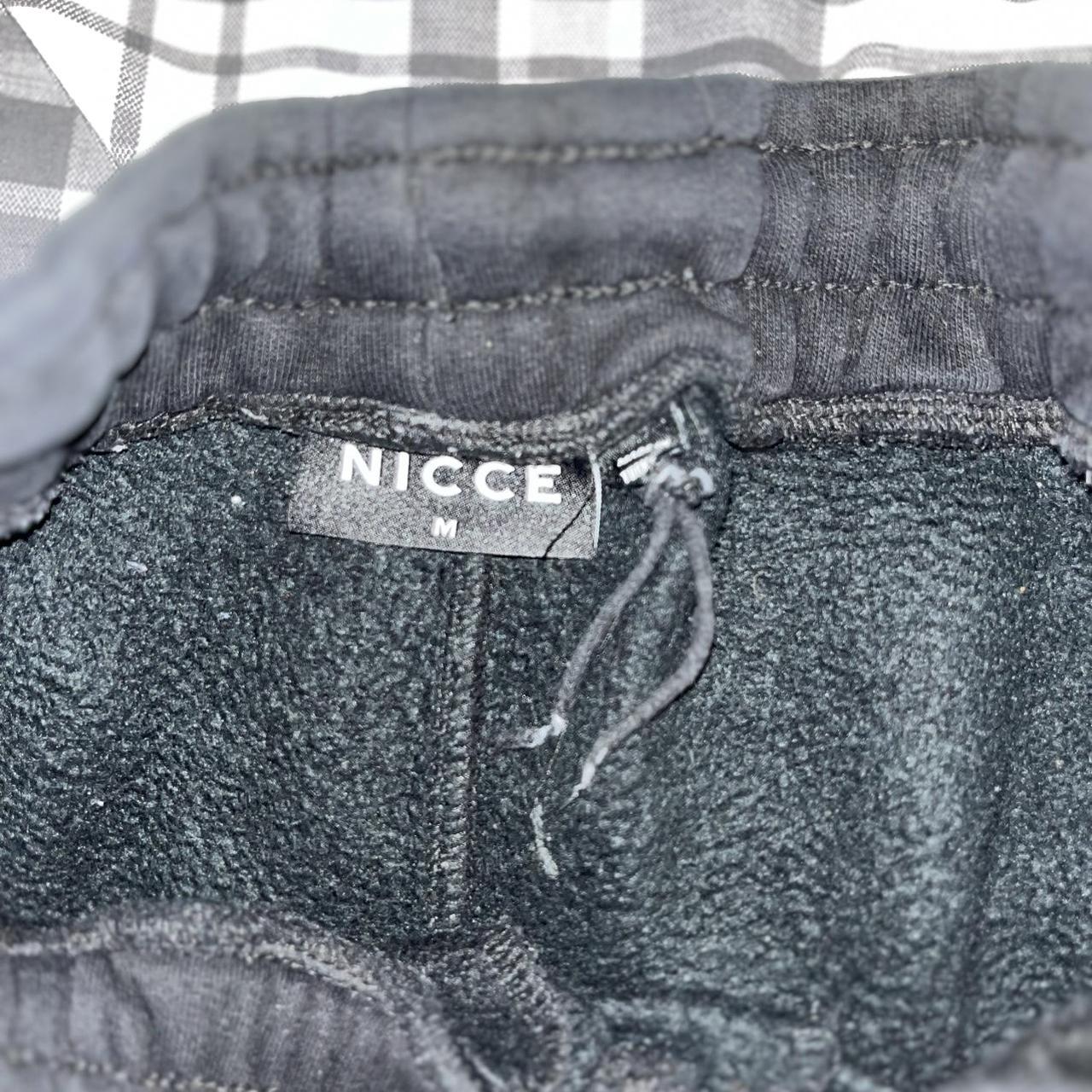 Triple black Nicce tracksuit size m - Depop