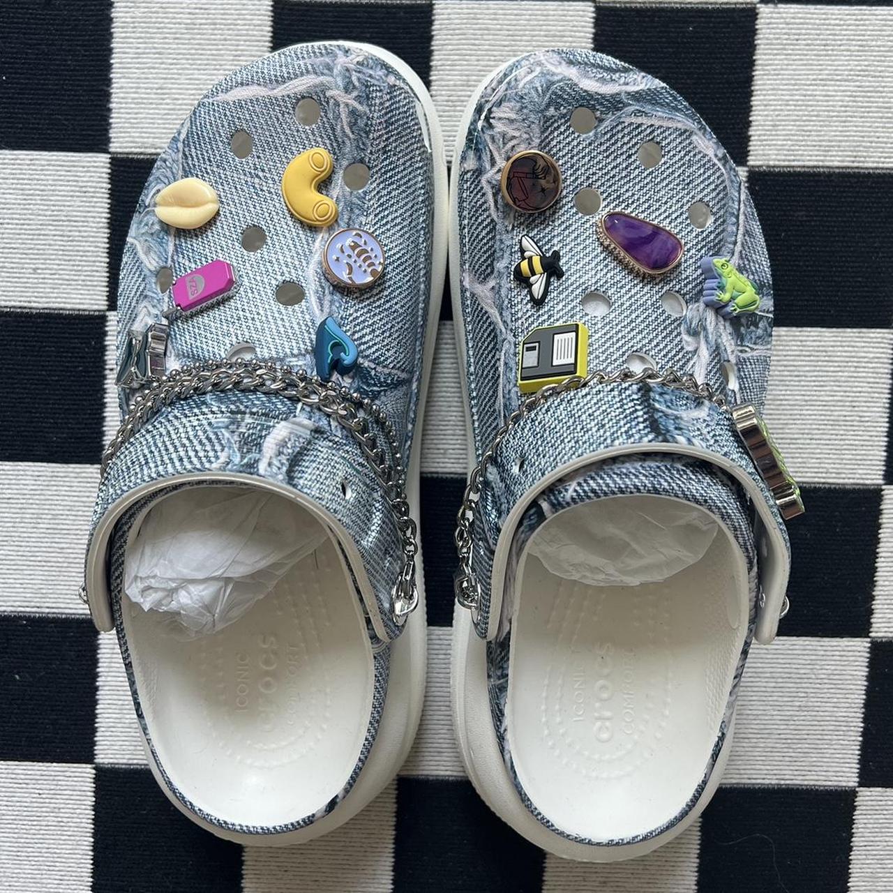 Never worn SZA x Crocs Collab. Size 8 in Women’s... - Depop