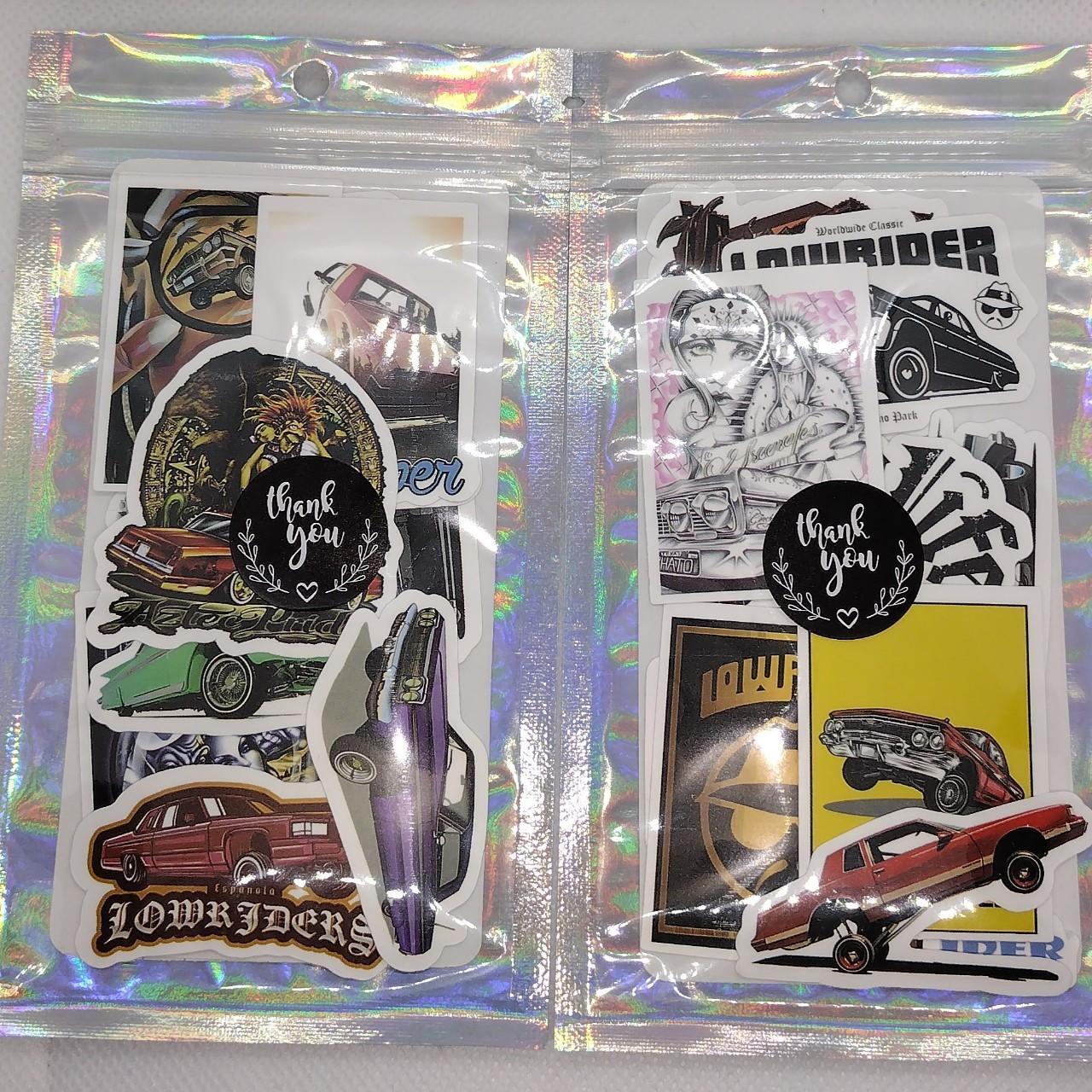 10 MYSTERY LOWRIDER STICKERS PACK ♡ Sticker packs... - Depop