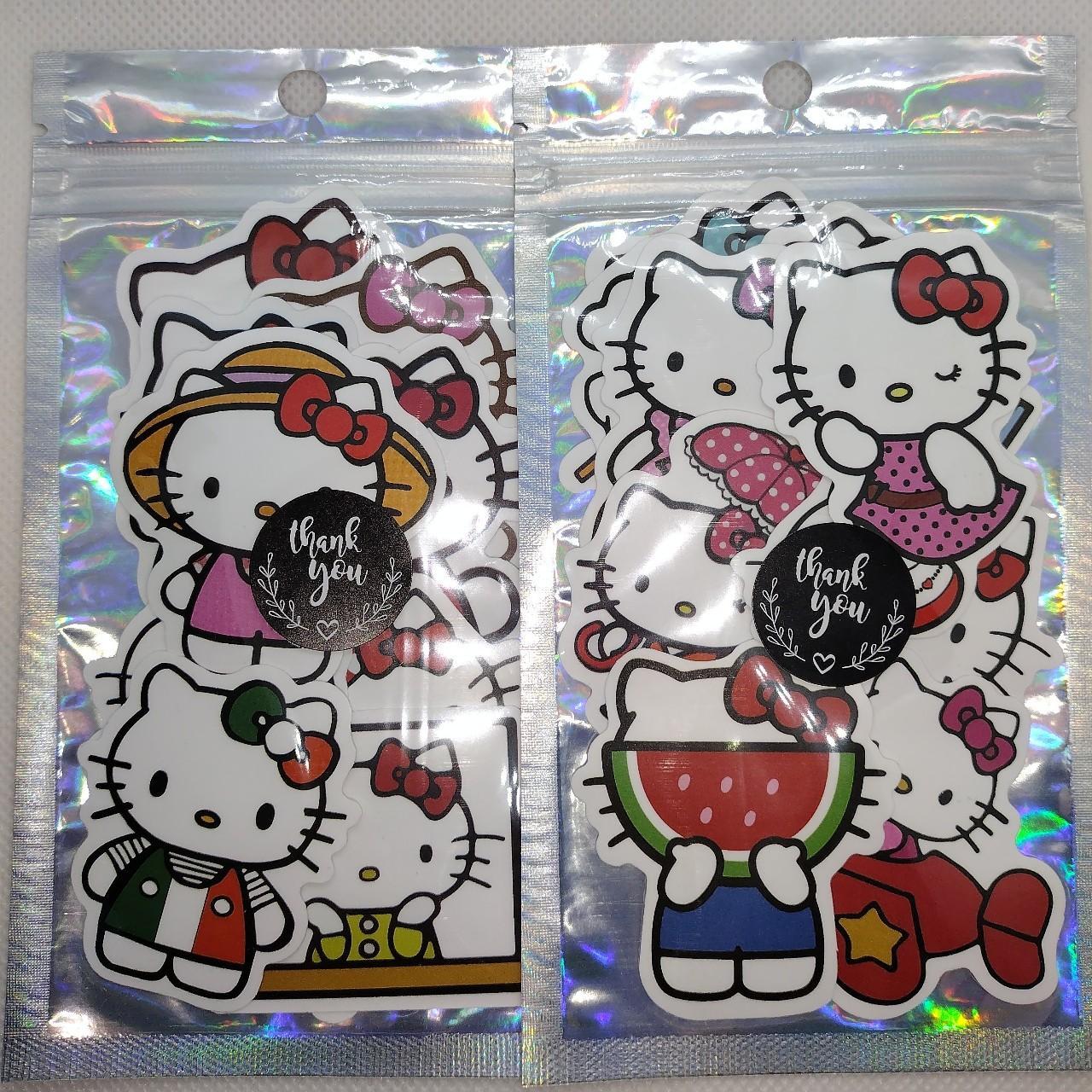 10 MYSTERY HELLO KITTY STICKERS PACK ♡ Sticker... - Depop