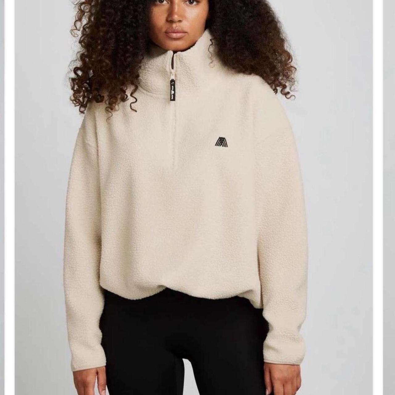 4th Arq phoenix half-zip fleece in ecru. In... - Depop