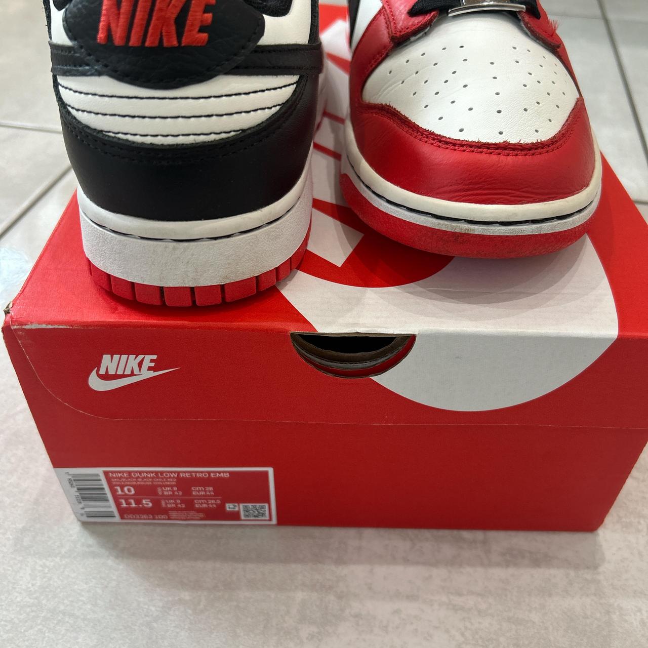 NBA 75th anniversary nike dunk lows Worn... - Depop