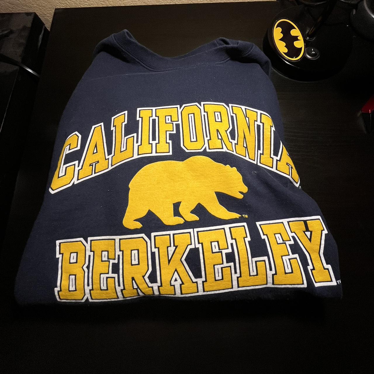 🦇 navy blue uc berkely crewneck 🦇 - Depop