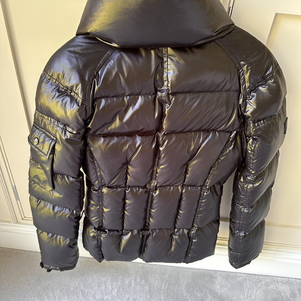 SAM Black Shiny Bubble Jacket size XS - Depop