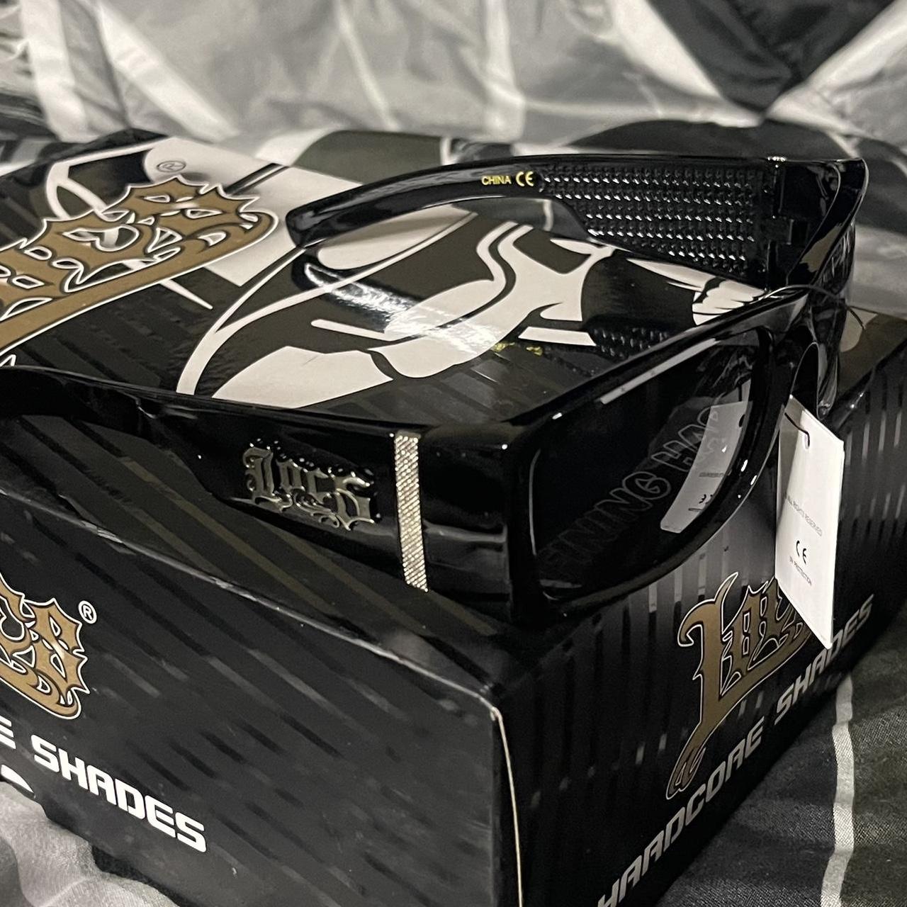 OG Locs Hardcore Sunglasses🔥 Black and Chrome... - Depop