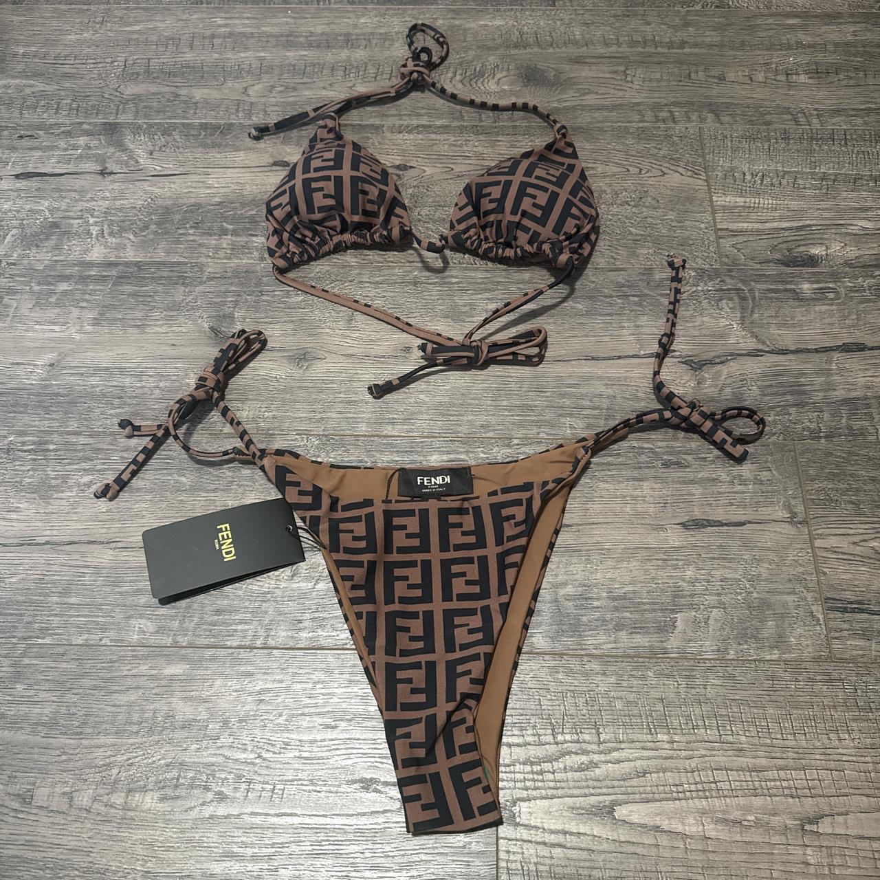 FENDI Two-Piece Bikini Set | Depop