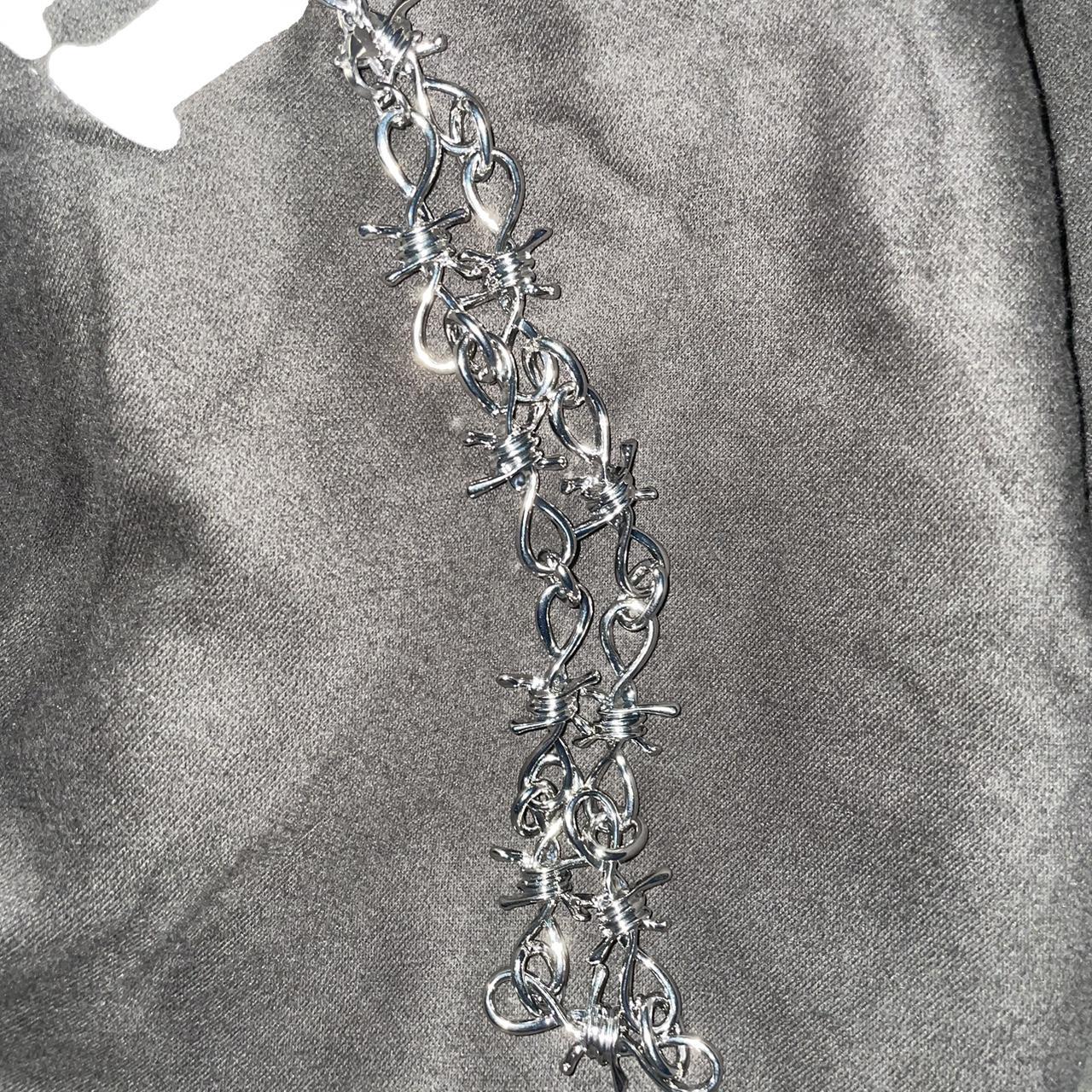 barb wire chain - Depop