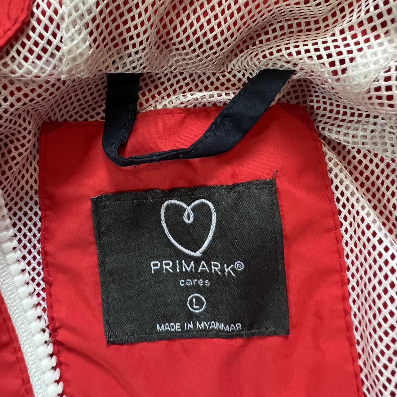 Primark windbreaker zip up jacket Mens Large Great... - Depop