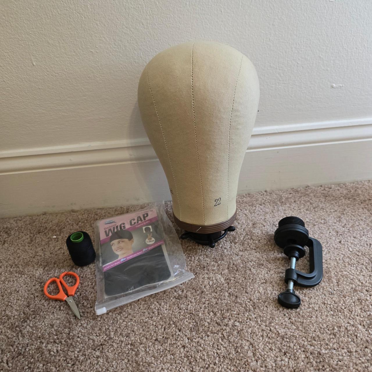Corkhead for styling wigs. Desk/table mounted.... - Depop