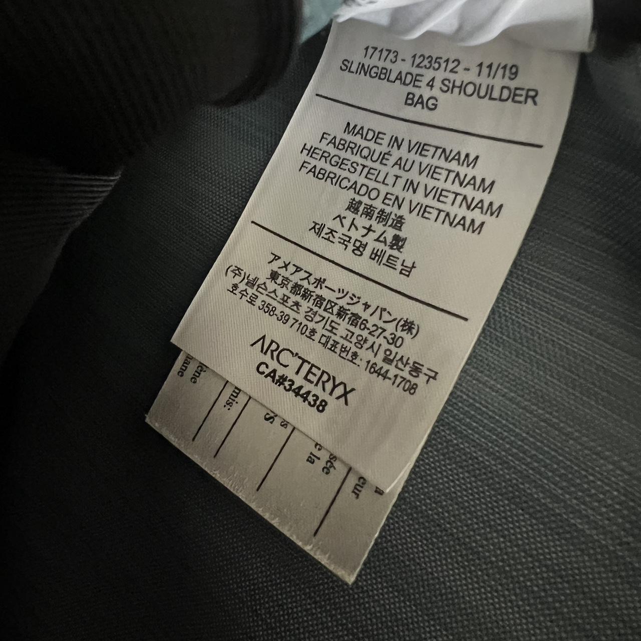 2019 ARC’TERYX BLADE SLING 4 BAG COLOUR: TUI - Depop