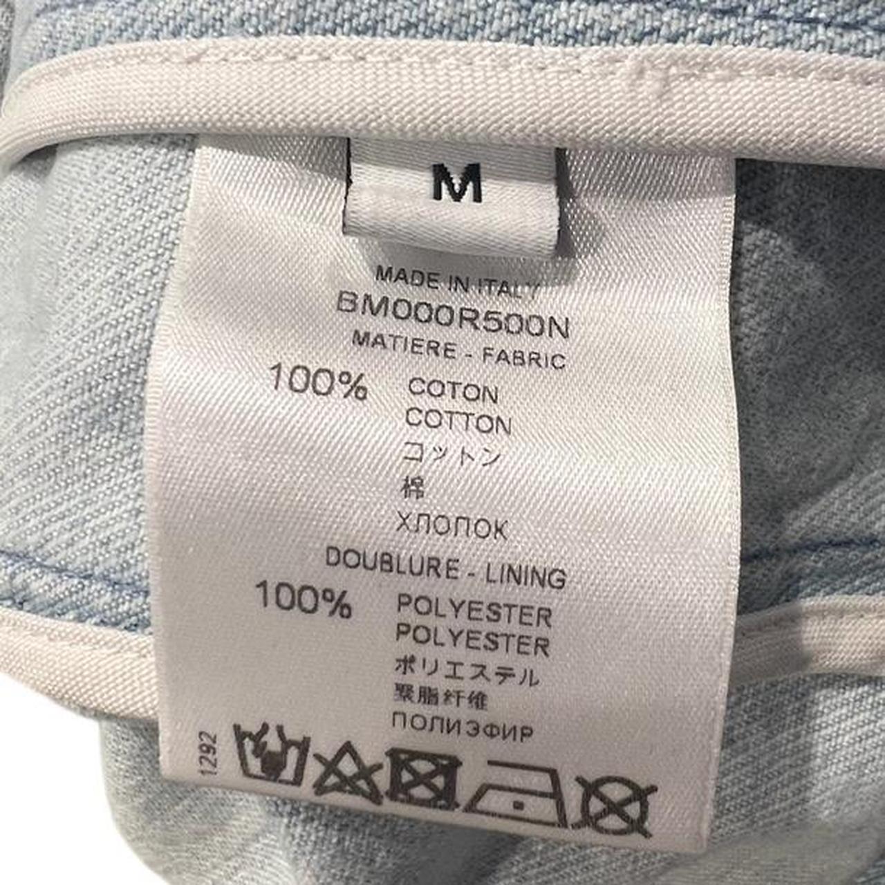 Blue Givenchy Washed Denim Jacket - Depop