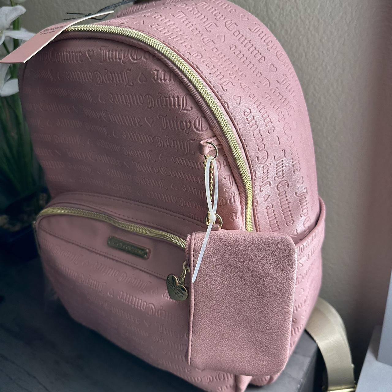Pink Juicy Couture Backpack! was a gift from my bday... - Depop