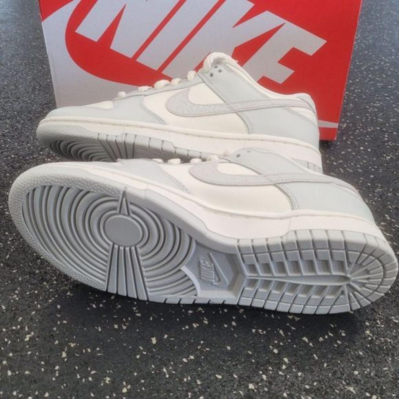 Nike Dunk Low Needlework Sail Aura (Women's)... - Depop