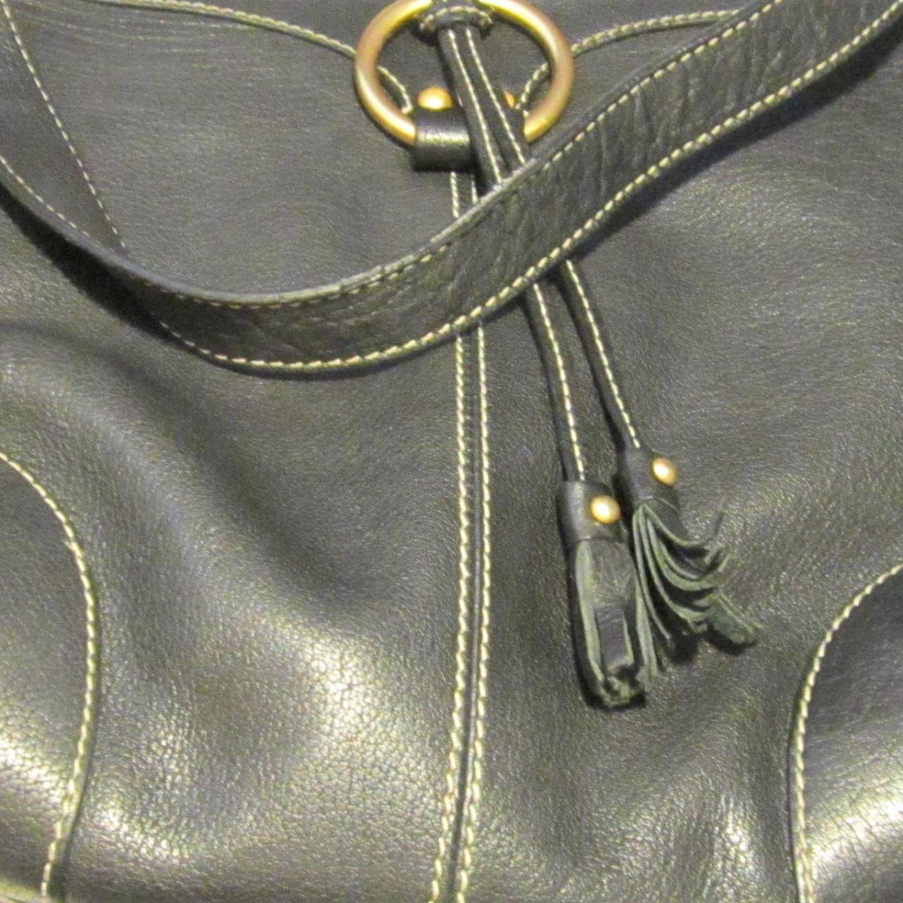 The Sak Small Black Leather Bag. 12 inches wide, 10... - Depop