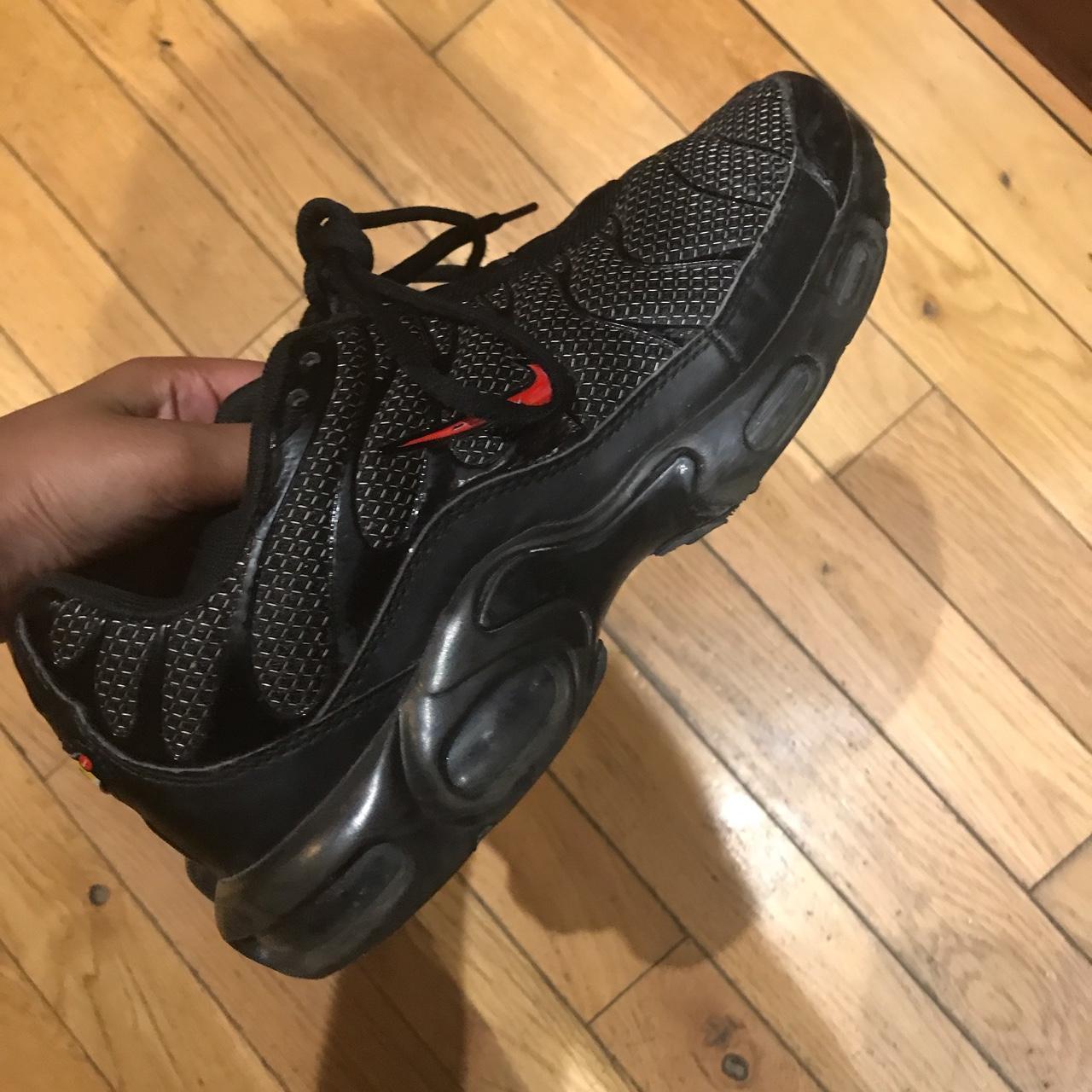 Metal Mesh Nike Tns Occasional wear and tear but... - Depop