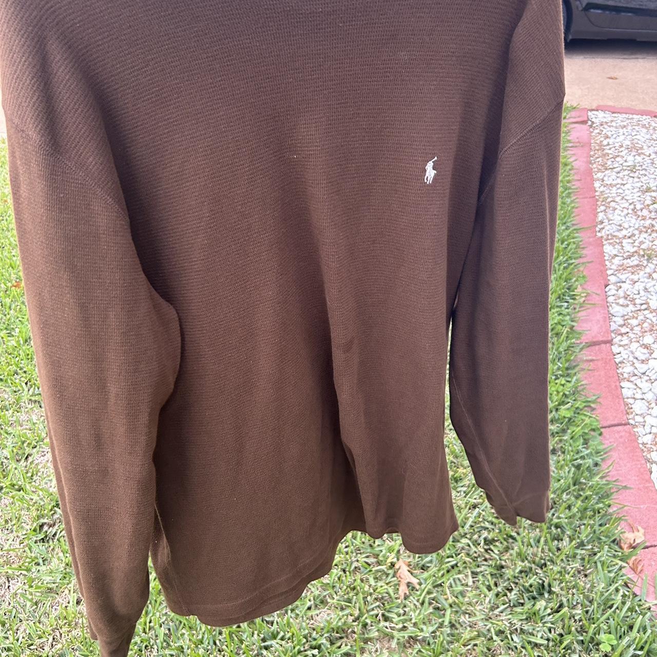 Ralph Lauren Brown polo - Depop