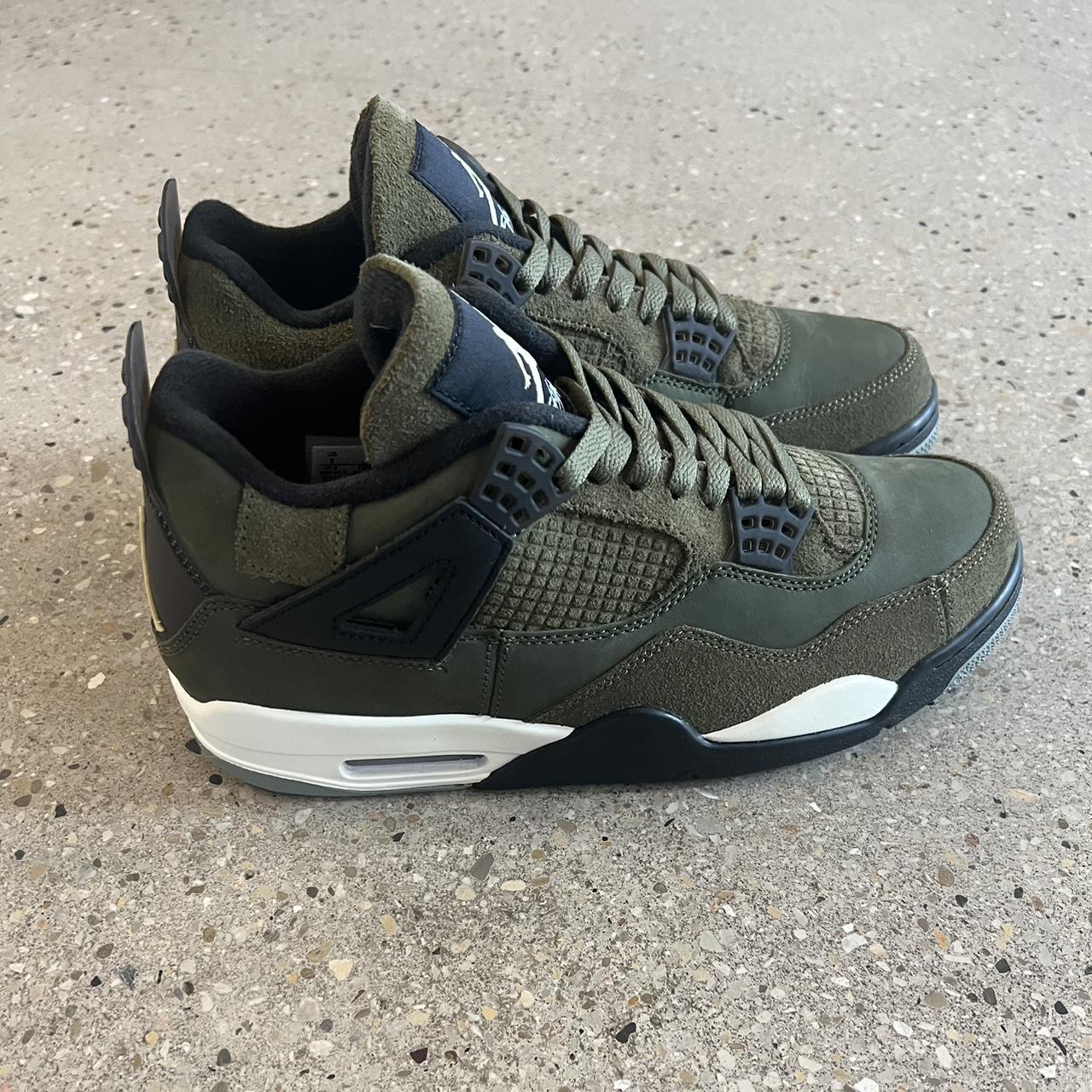 Air Jordan 4 Craft "Olive" #nike #jordan #jordan4 - Depop