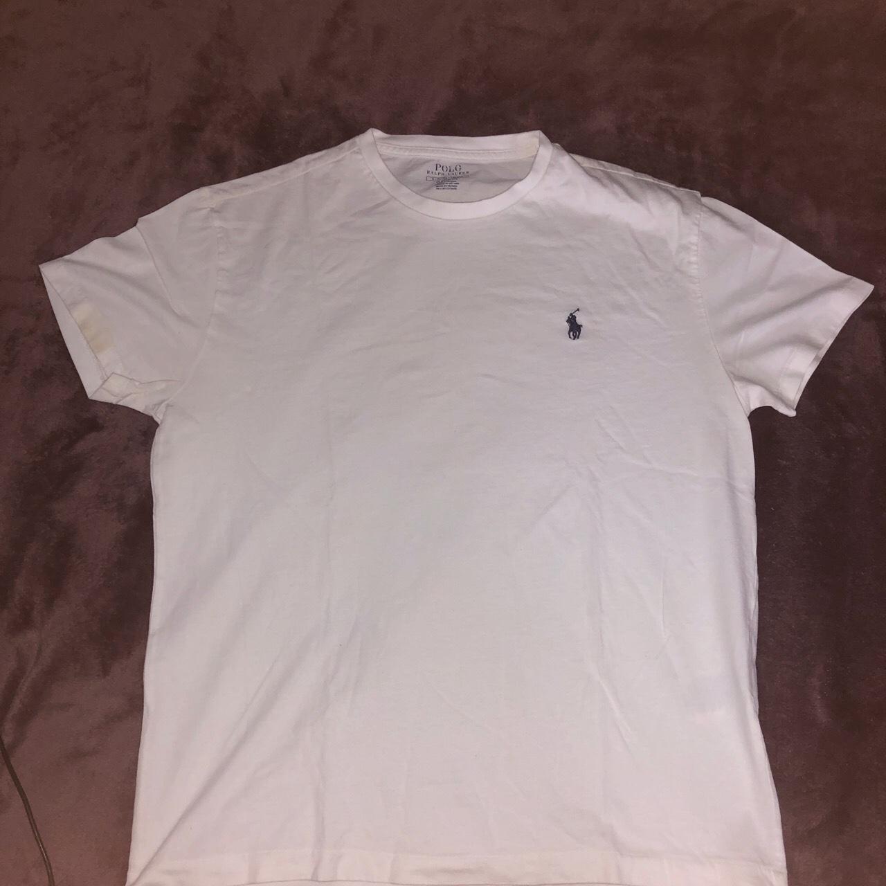 Polo White T Shirt Size Small - Depop