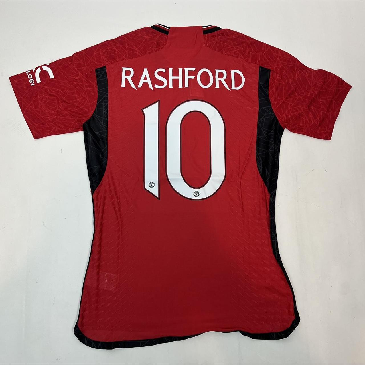 Marcus Rashford - Manchester United Home Kit - Depop