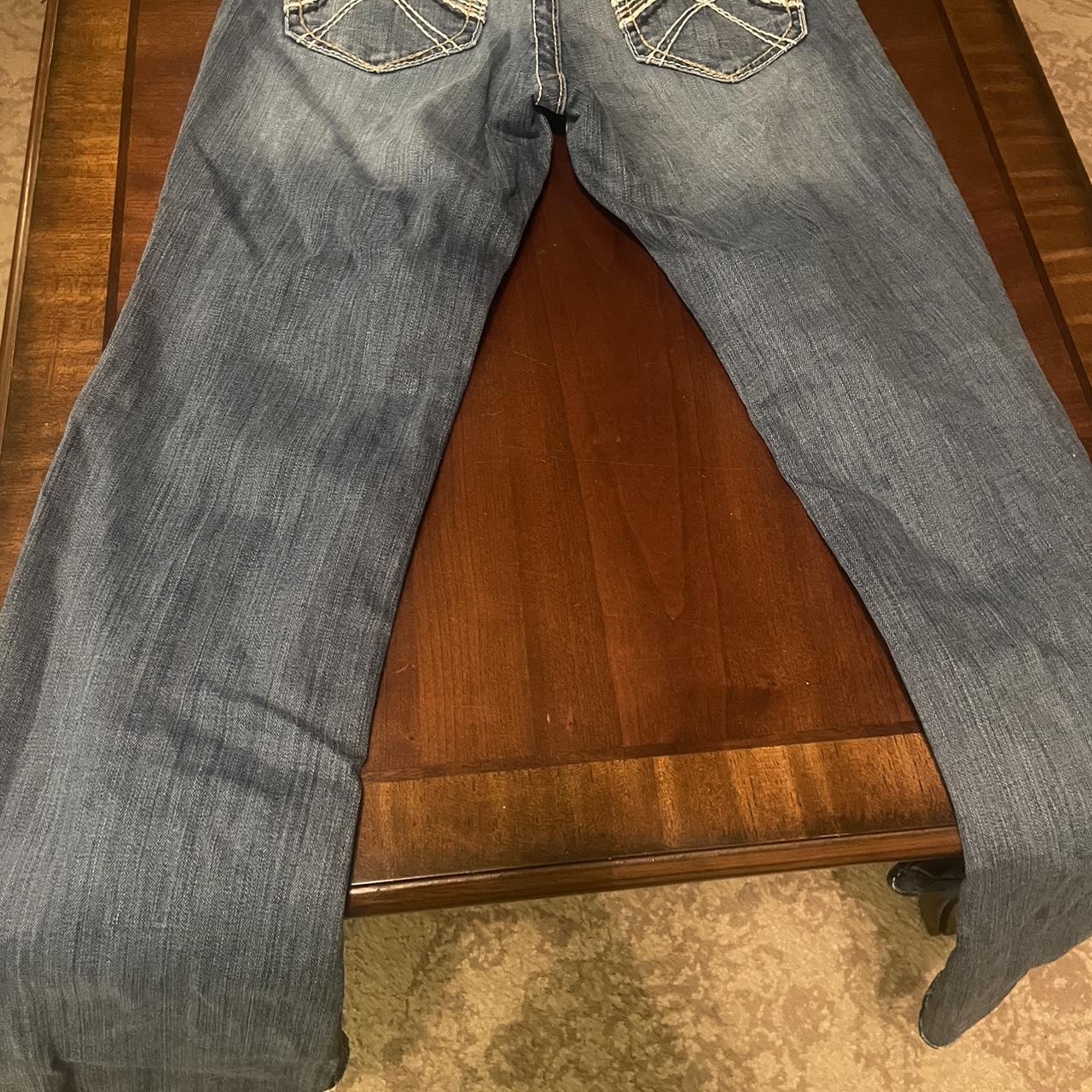 Brand new Ariat REAL denim low rise bootcut jeans... - Depop