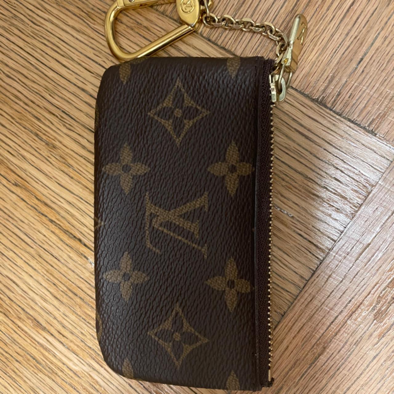 Louis Vuitton Card Wallet Keychain - Depop