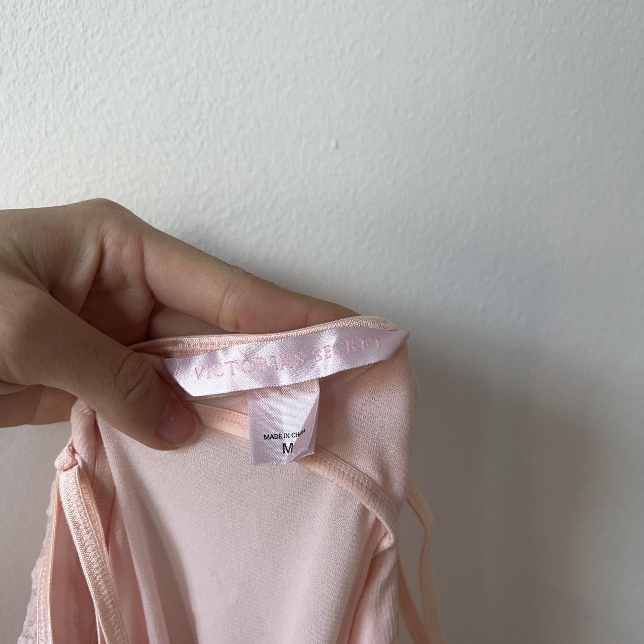 Victoria’s secret baby pink cami/lingerie top 🪷 size... - Depop
