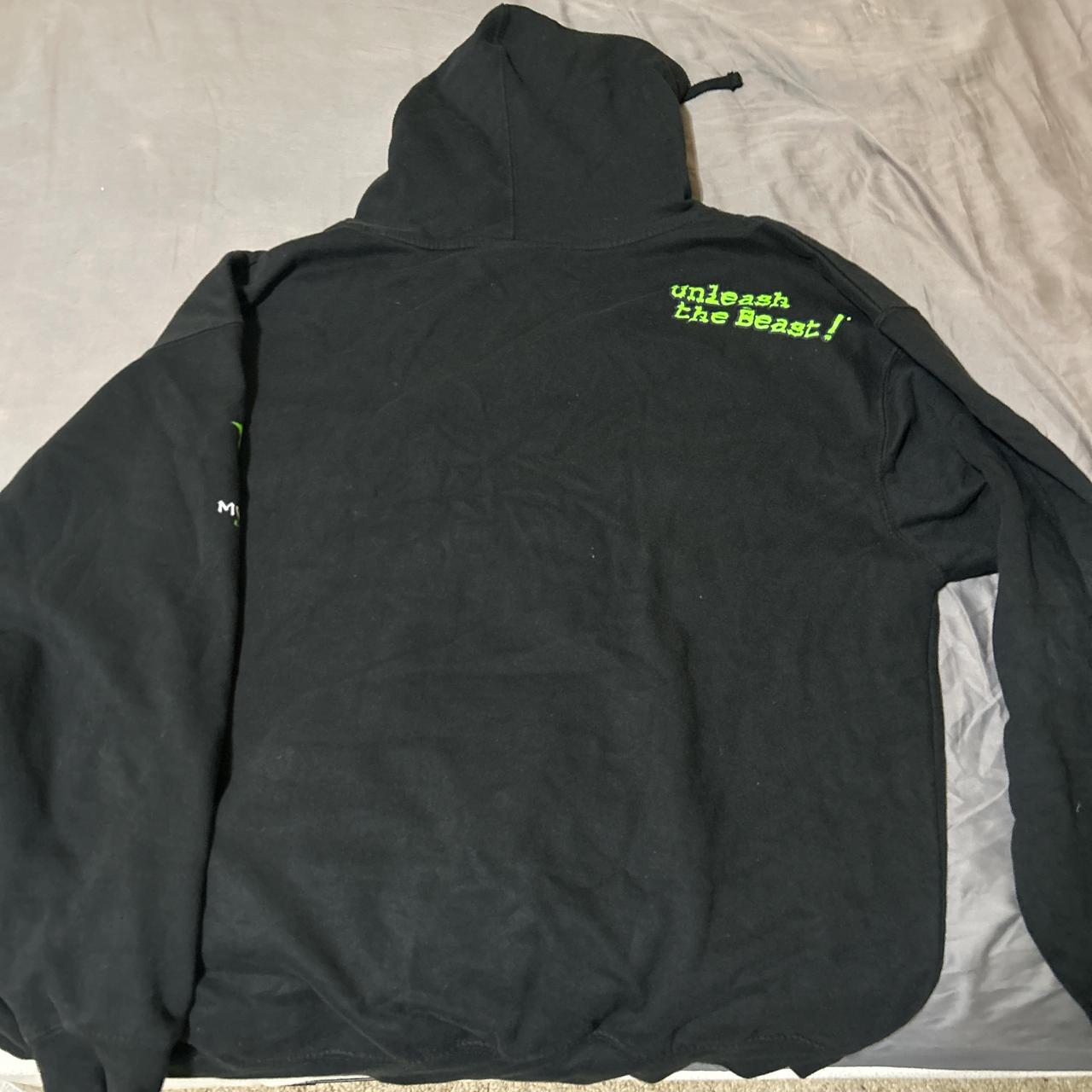 hella fire Monster hoodie -no flaws -2XL Men’s -🔥... - Depop