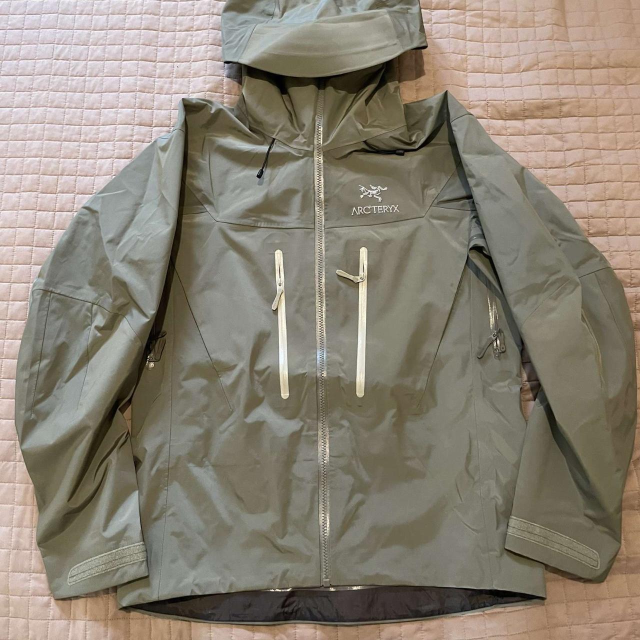 Arcteryx Alpha SV Jacket in Forage Green Arcteryx... - Depop