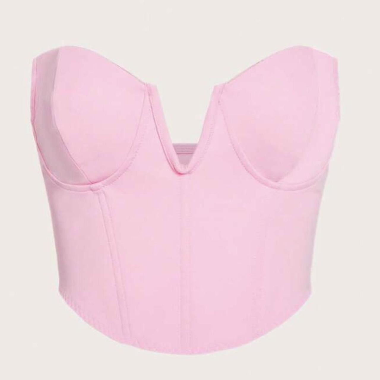 Solid V-bar Tube top - Depop