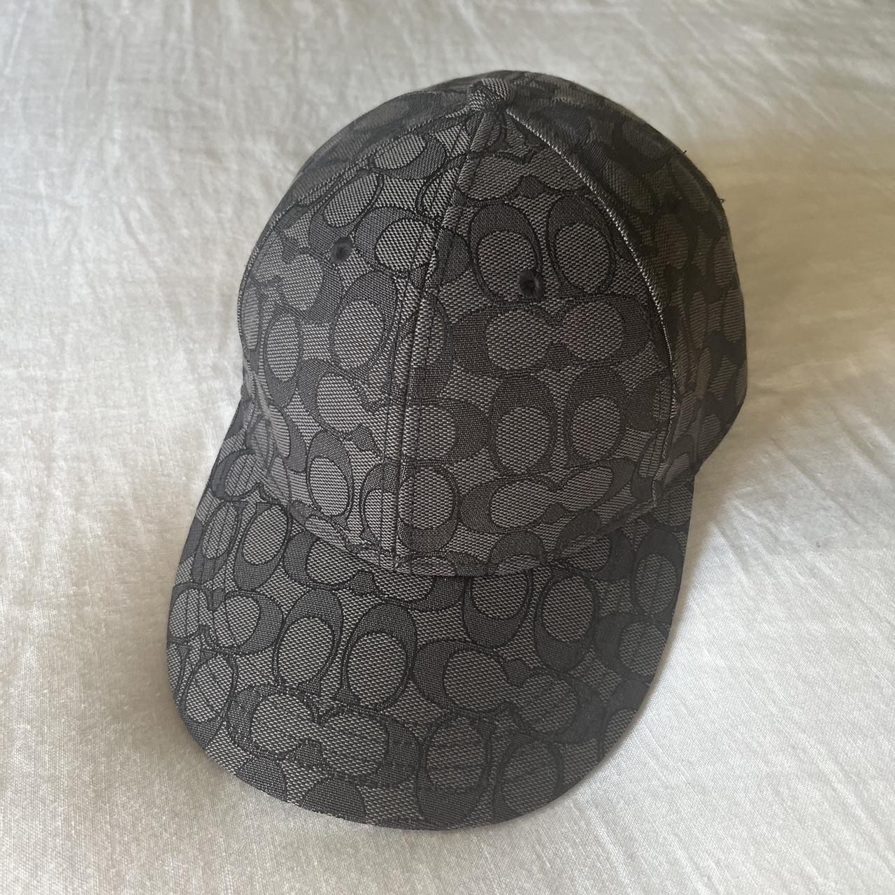 COACH HAT O/S Adjustable leather strap - Depop