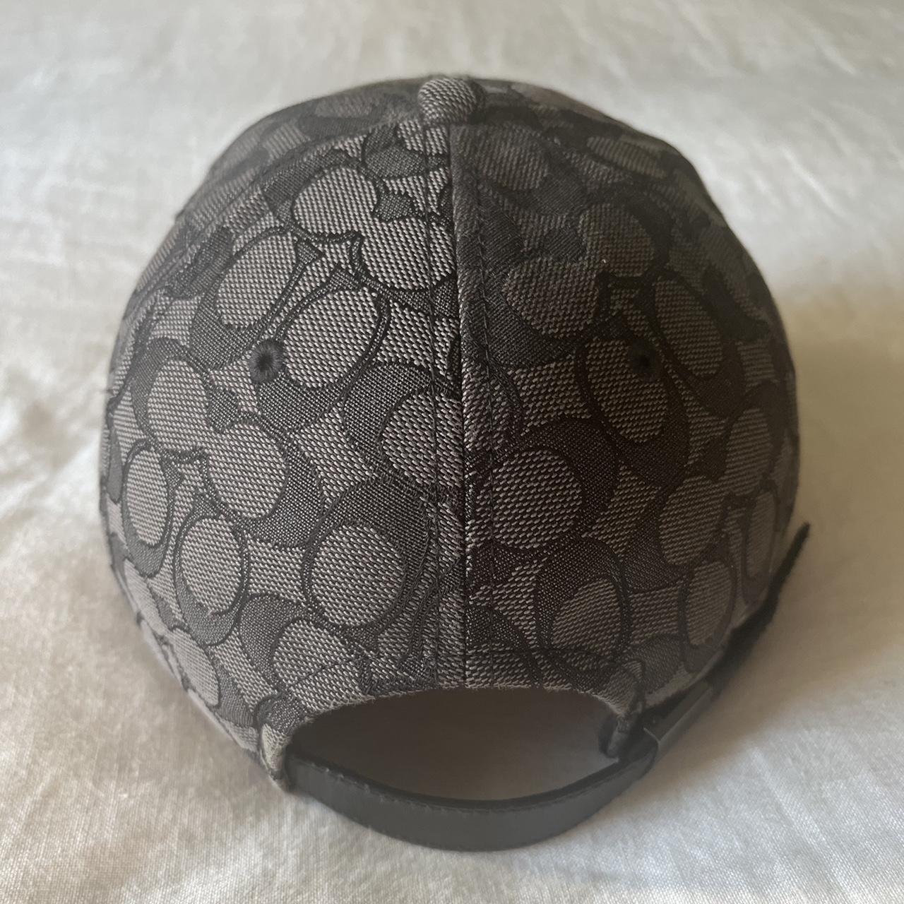 COACH HAT O/S Adjustable leather strap - Depop