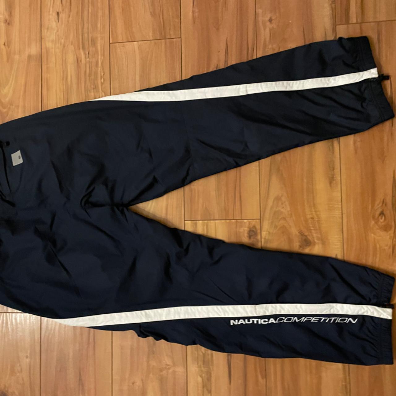 Super cool vintage nautica track pants Size M... - Depop