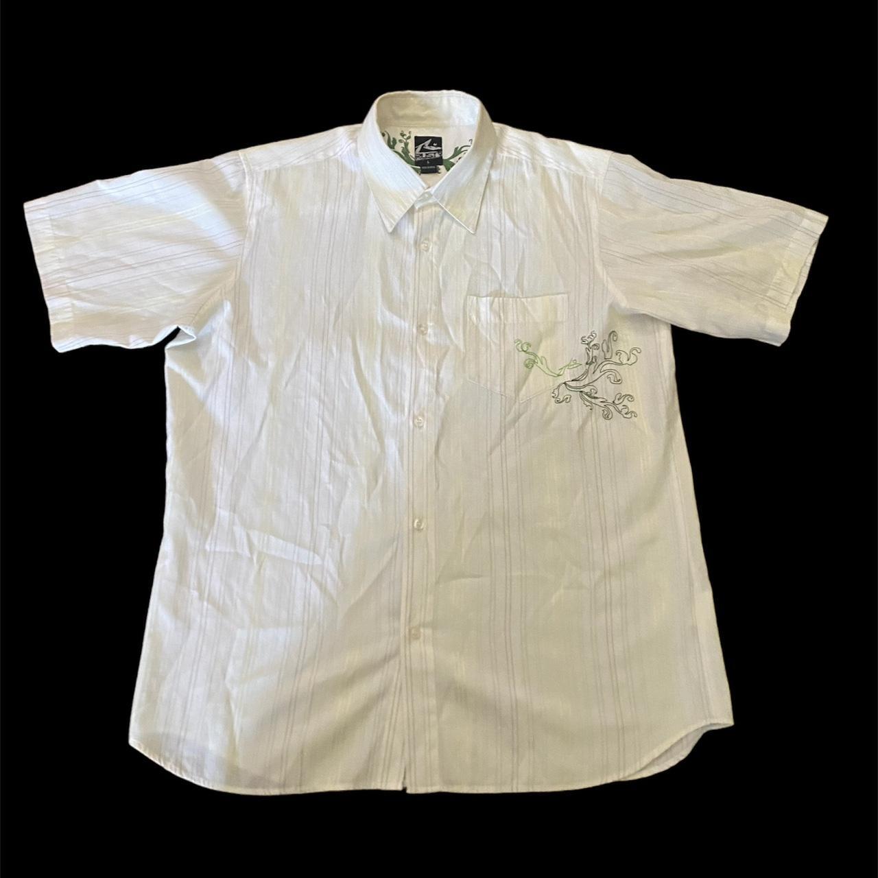 Rust Button Up #Rust #emo #skater #streetwear - Depop