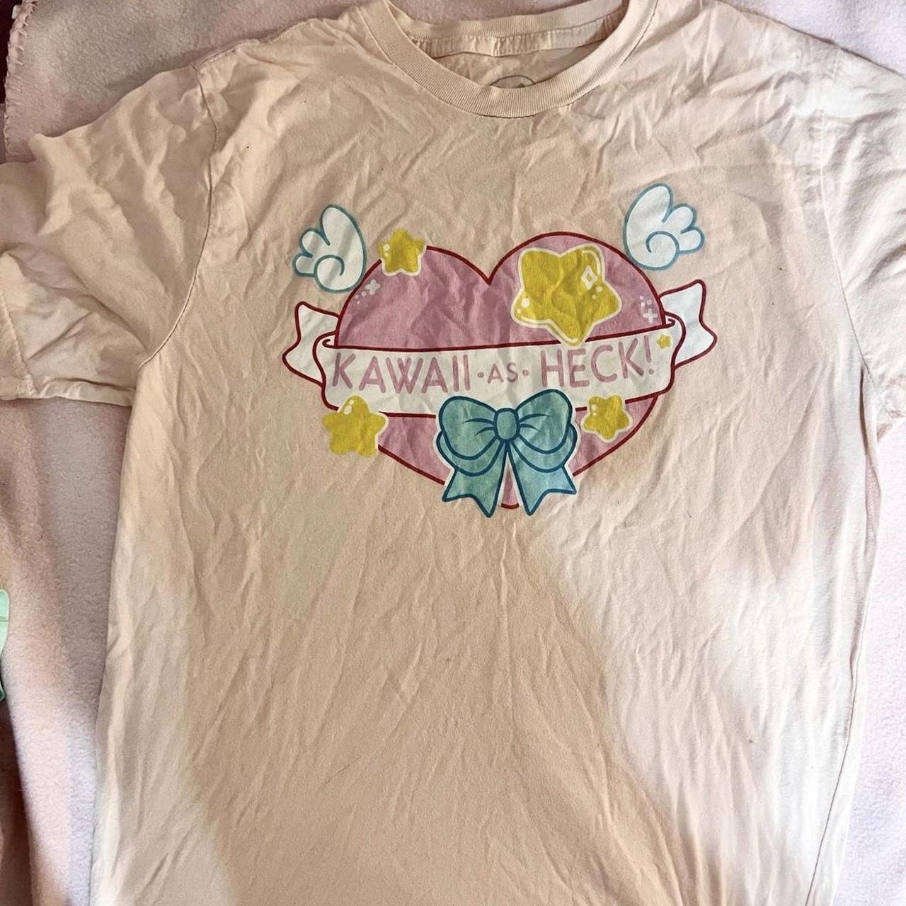 kawaii as heck cutecore shirt just needs... - Depop