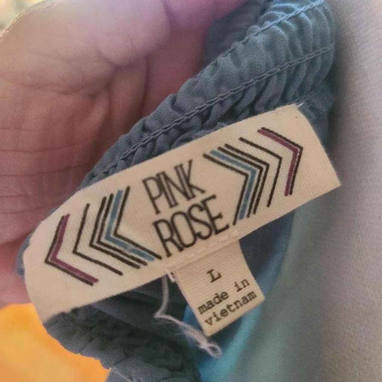 Gently used Pink Rose brand size Large off shoulder... - Depop