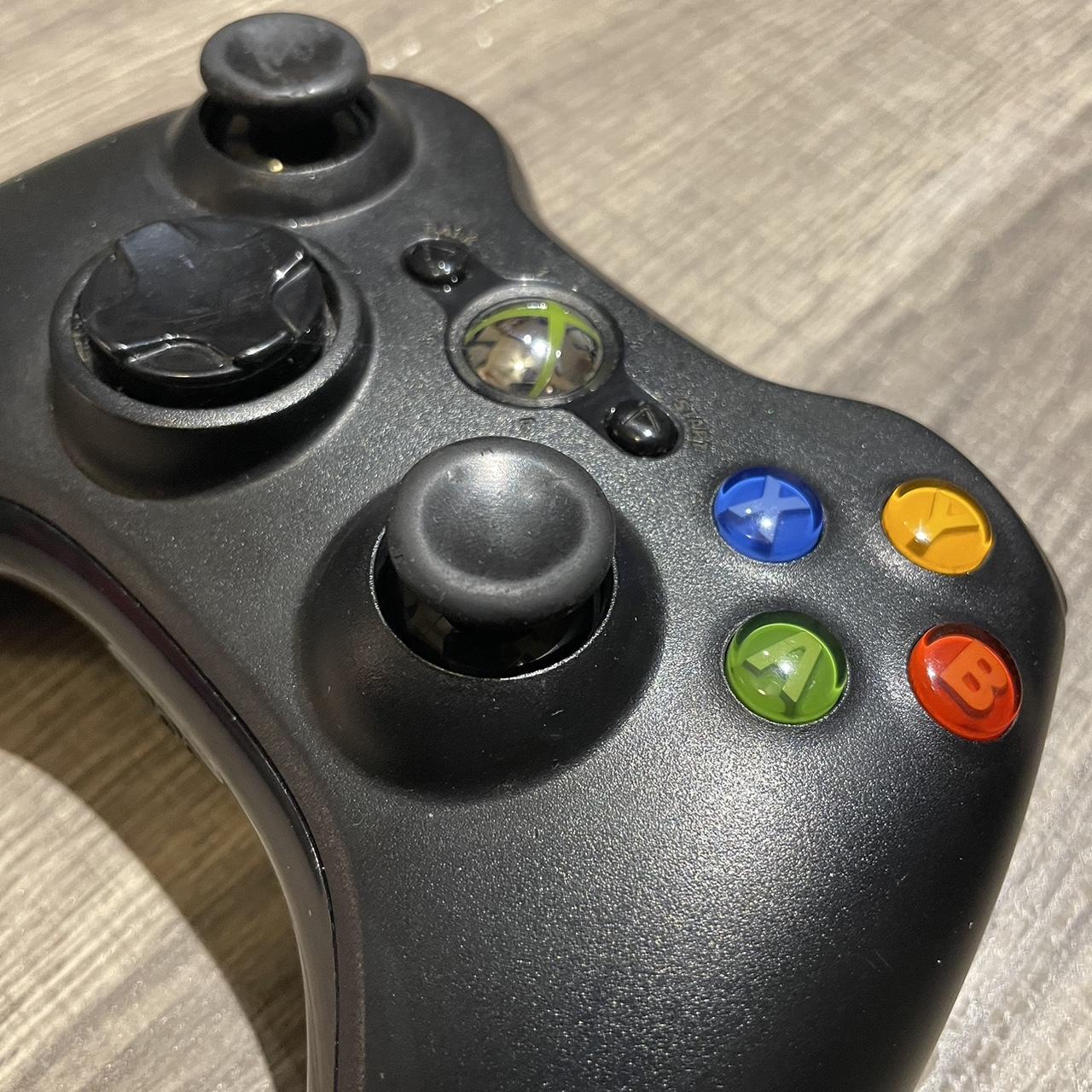 Wireless black original OEM Xbox 360 controller... - Depop