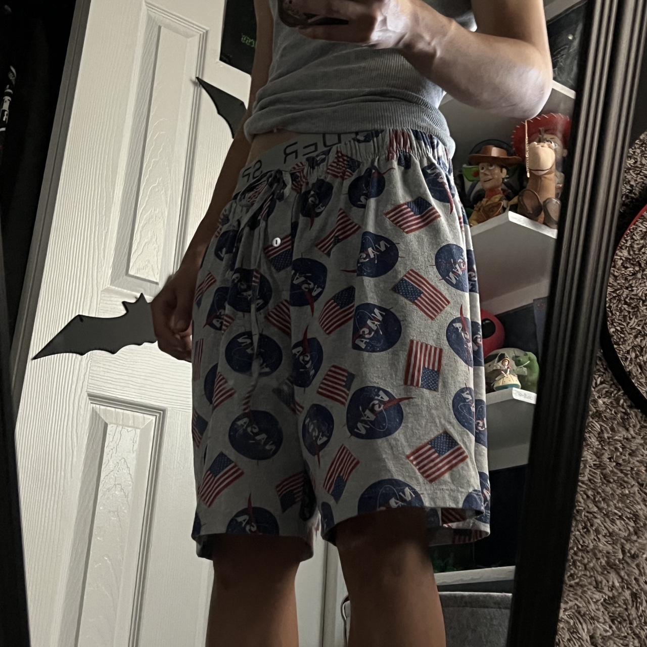 NASA shorts/pijamas 🪐🚀 (has pockets) Adjustable... - Depop