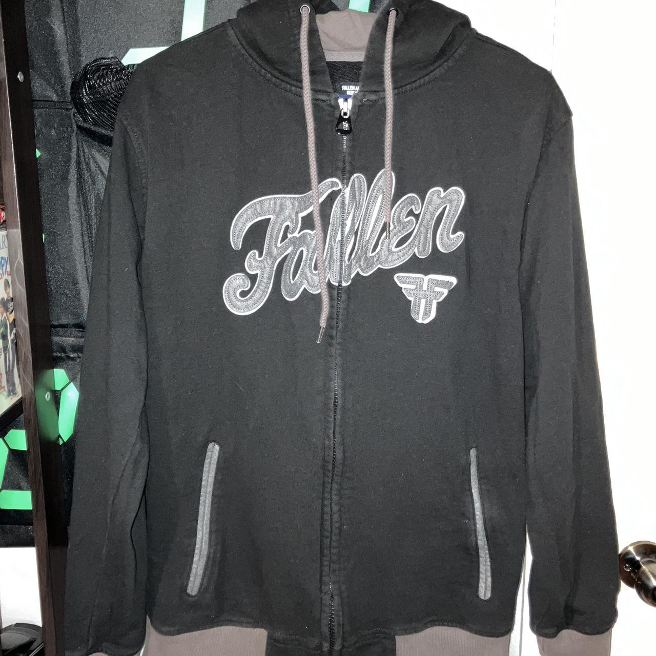 Fallen apparel Skate zip up Medium No flaws no... - Depop