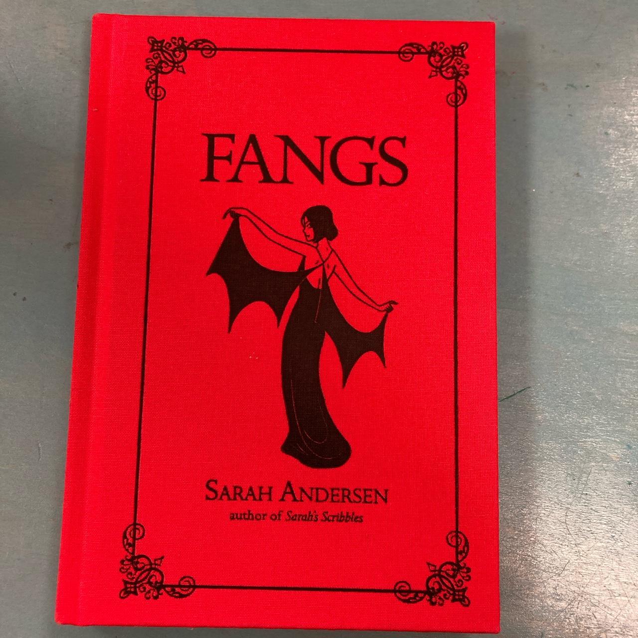 Fangs by Sarah Andersen, light scuffing on back and... - Depop
