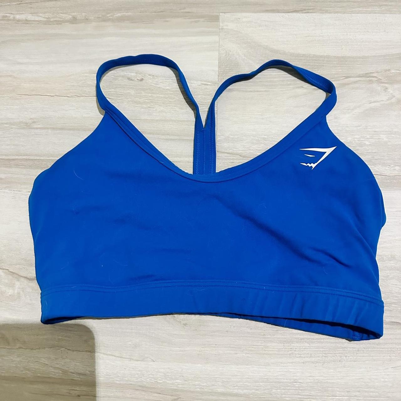 GYMSHARK TRAINING SPORTS BRA like new condition in... - Depop