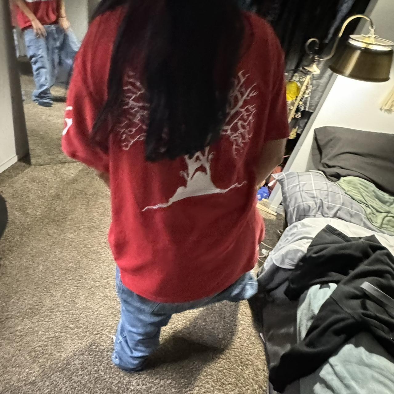 Haunted Mound polo from bloody angel tour Size XL... - Depop