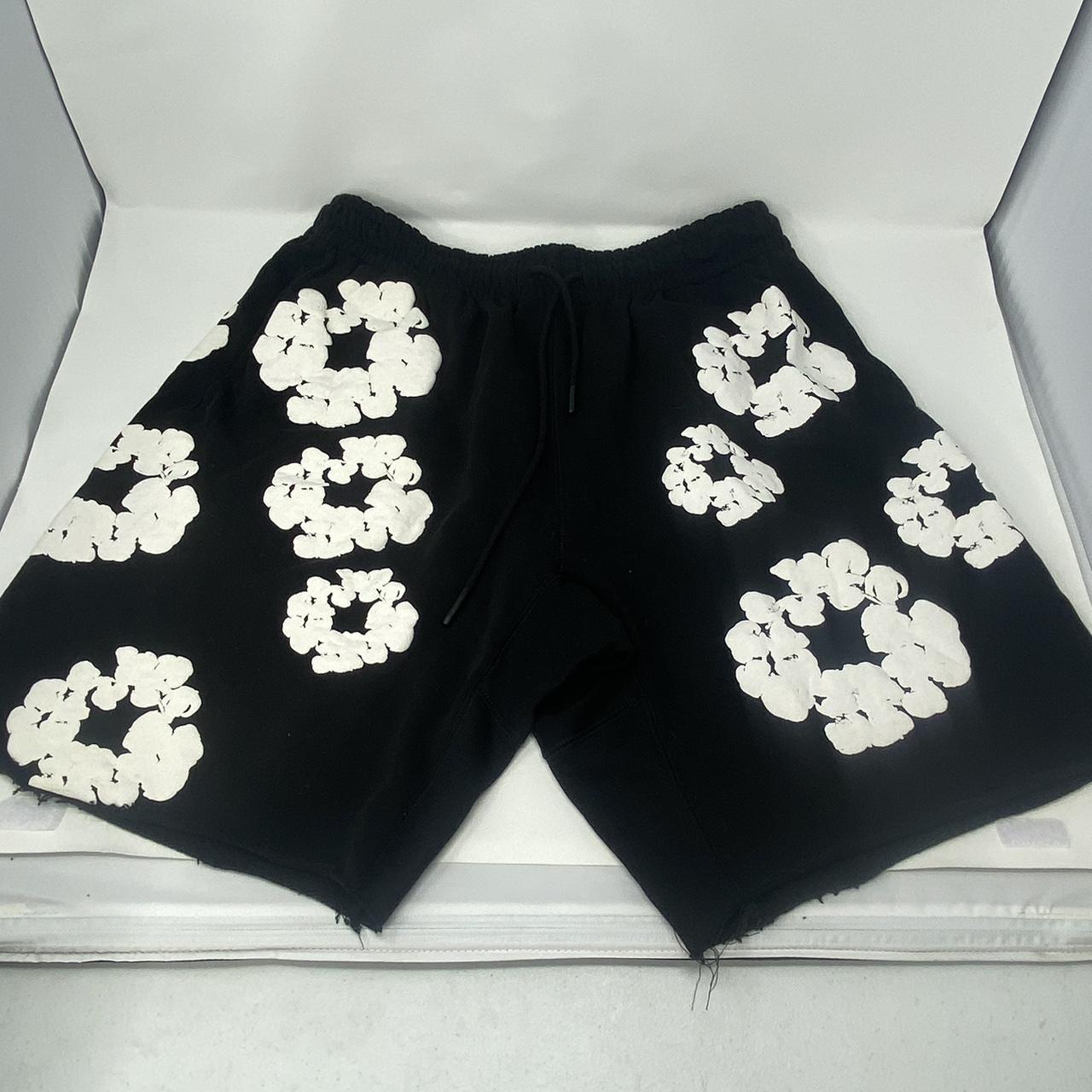 Denim tear shorts Size XL - Depop