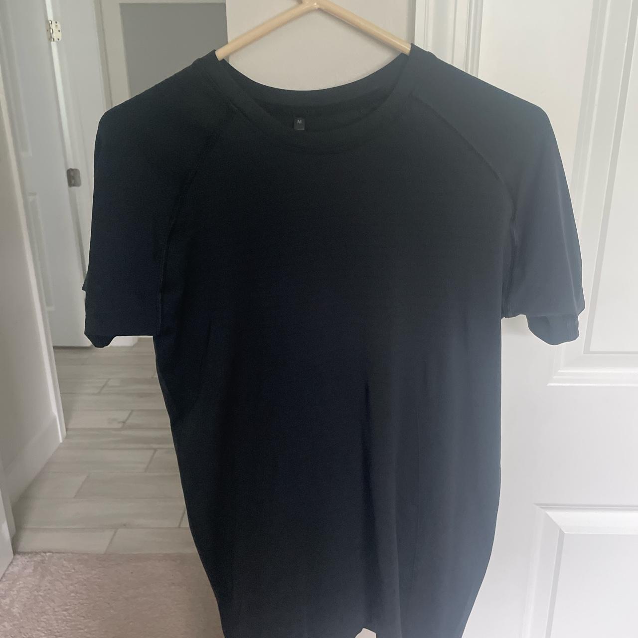 Alphalete Black Workout Shirt Size(Medium) #workout... - Depop