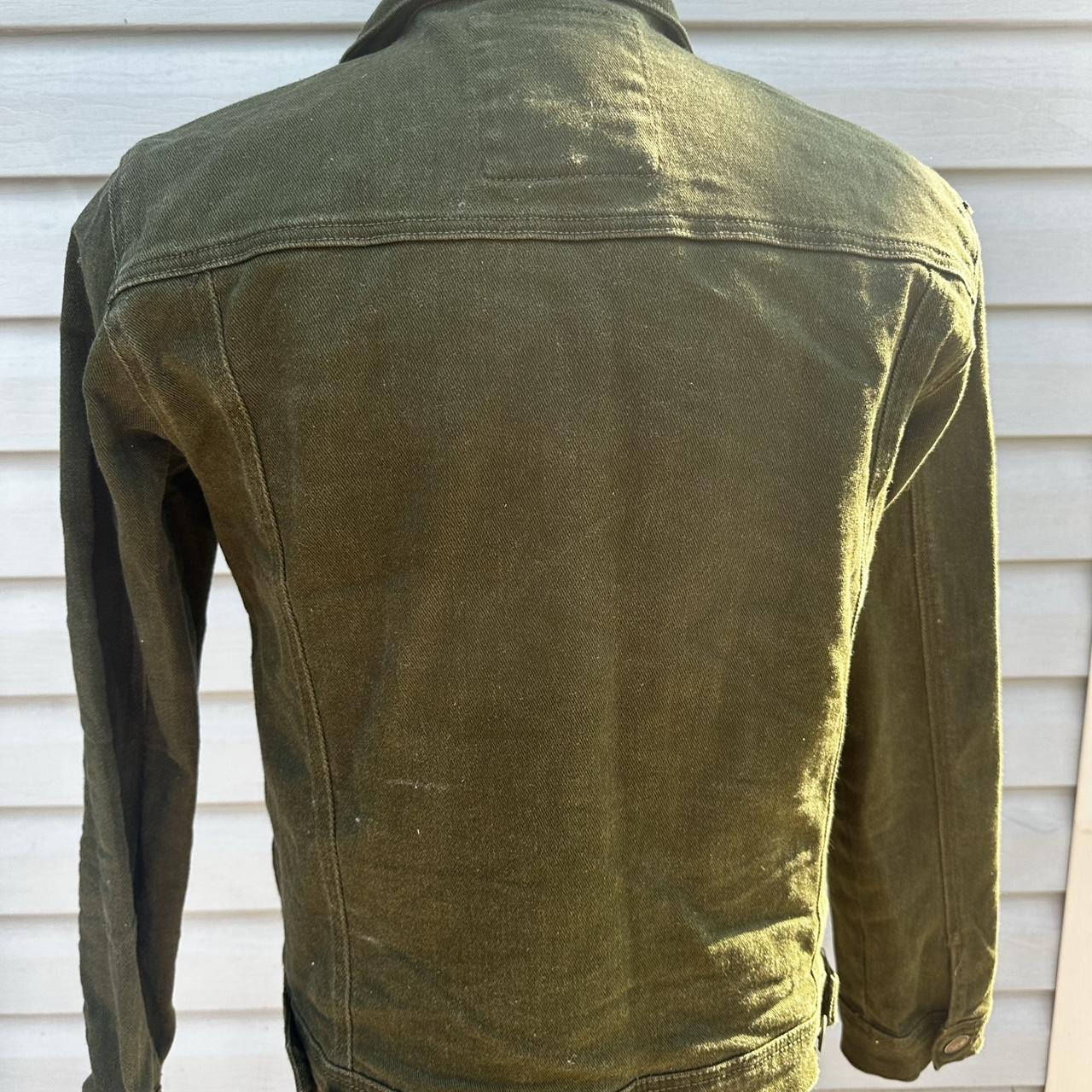 Copper Rivet Denim Distressed... - Depop