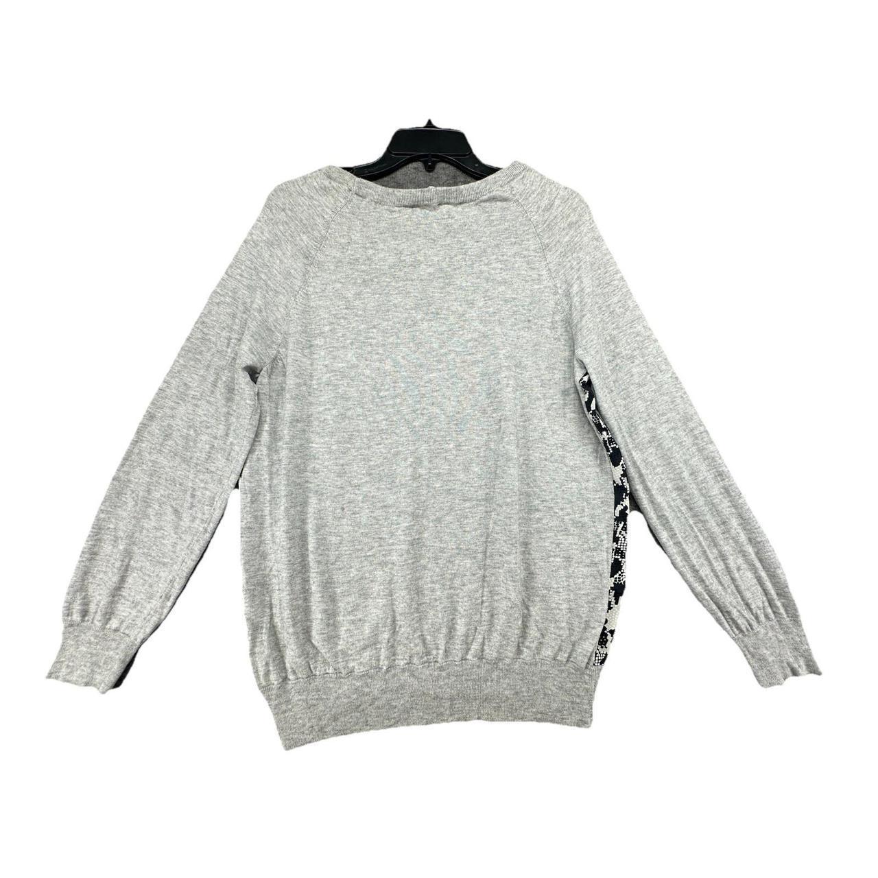 Joie Women's Snake Print Front Cashmere Wool Blend... | Depop